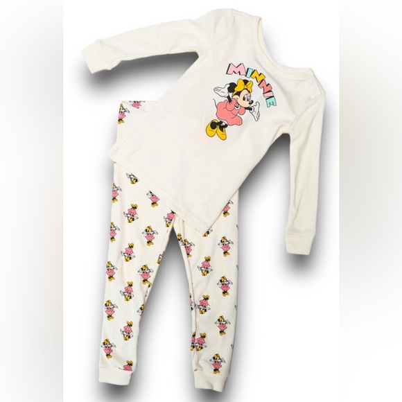 H&M | Matching Sets | Hm Disney Girls Ribbed Cotton Pajamas | Poshmark